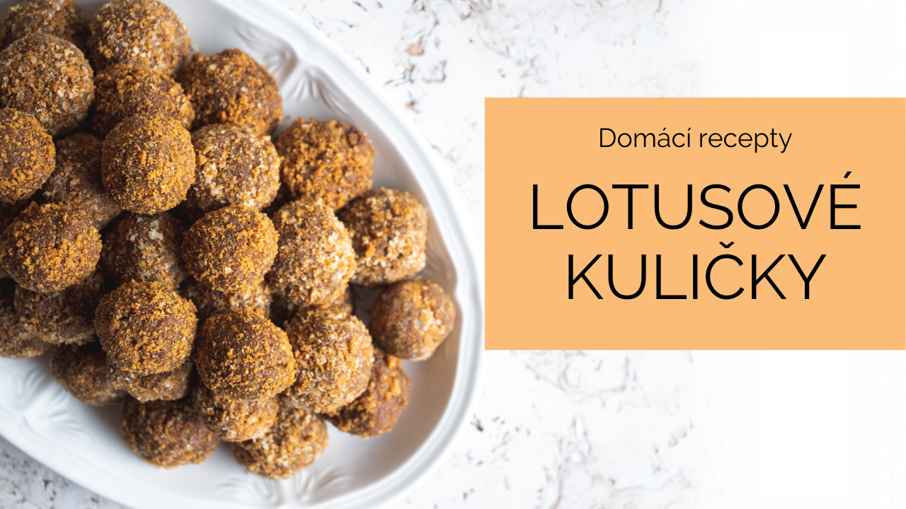 Recept na vánoční cukroví kuličky ze sušenek Lotus | Stream