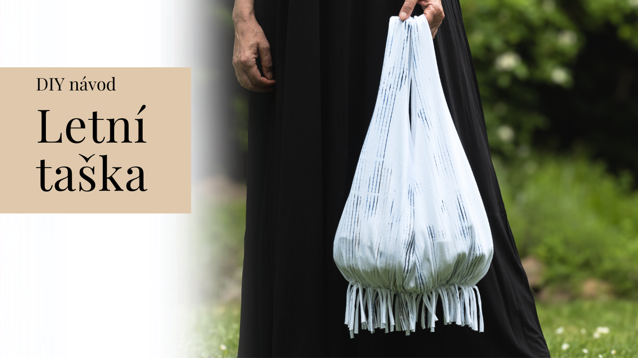 Letní taška vyrobená doma | Plážová taška | Stream